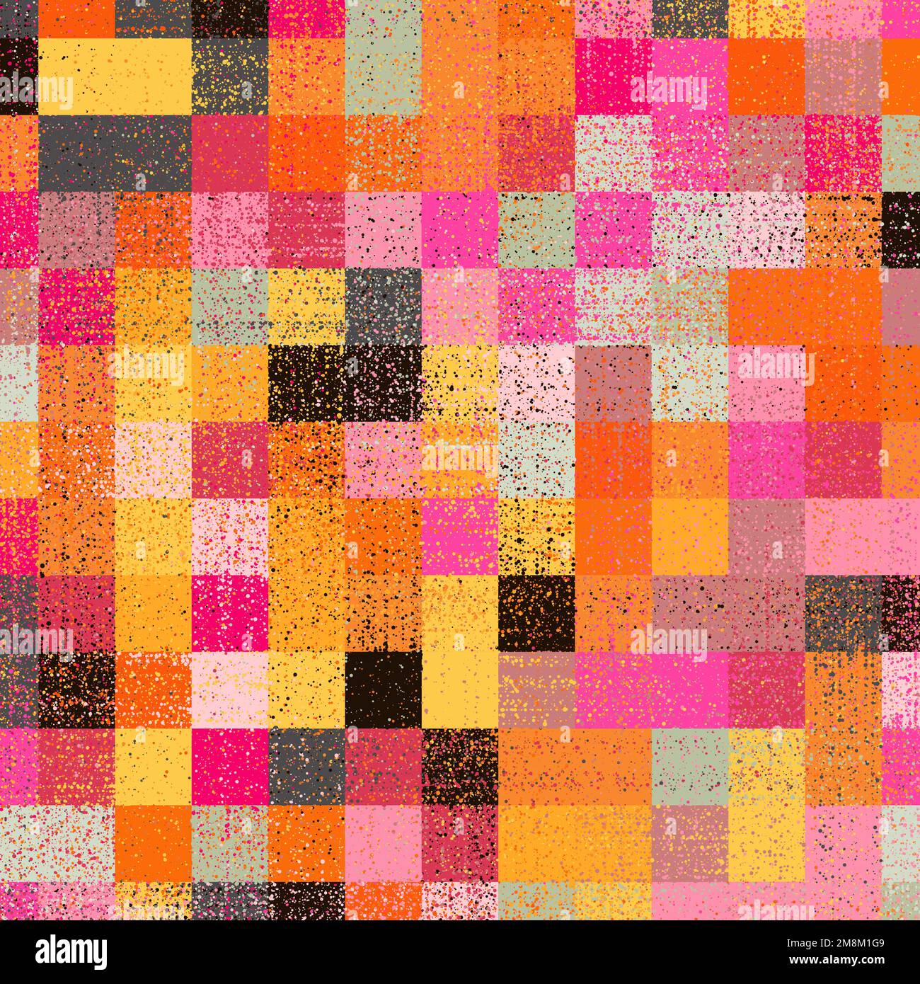 Color brushed sparcle dots paint imitation background generative ...