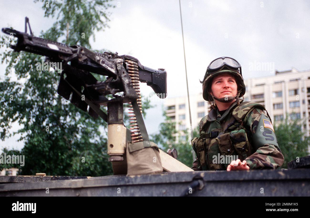 A1C Kristi Krewson, 568th Security Police Squadron deployed from ...