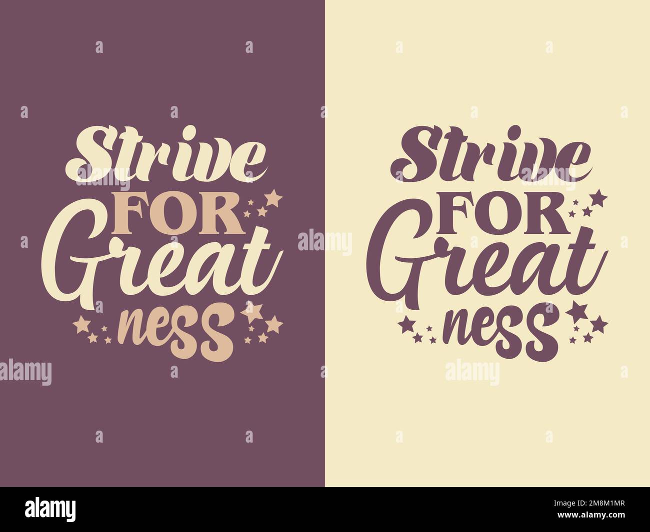 An illustration of a quote on two different colored backgrounds Stock ...