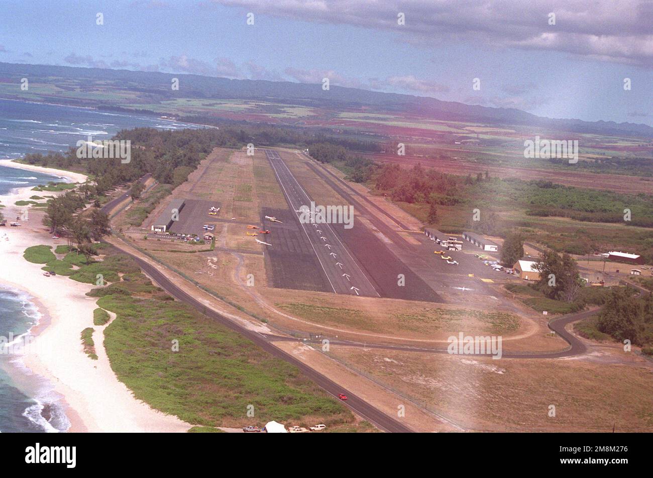 Dillingham Air Field on the northwest corner of the island is a former ...