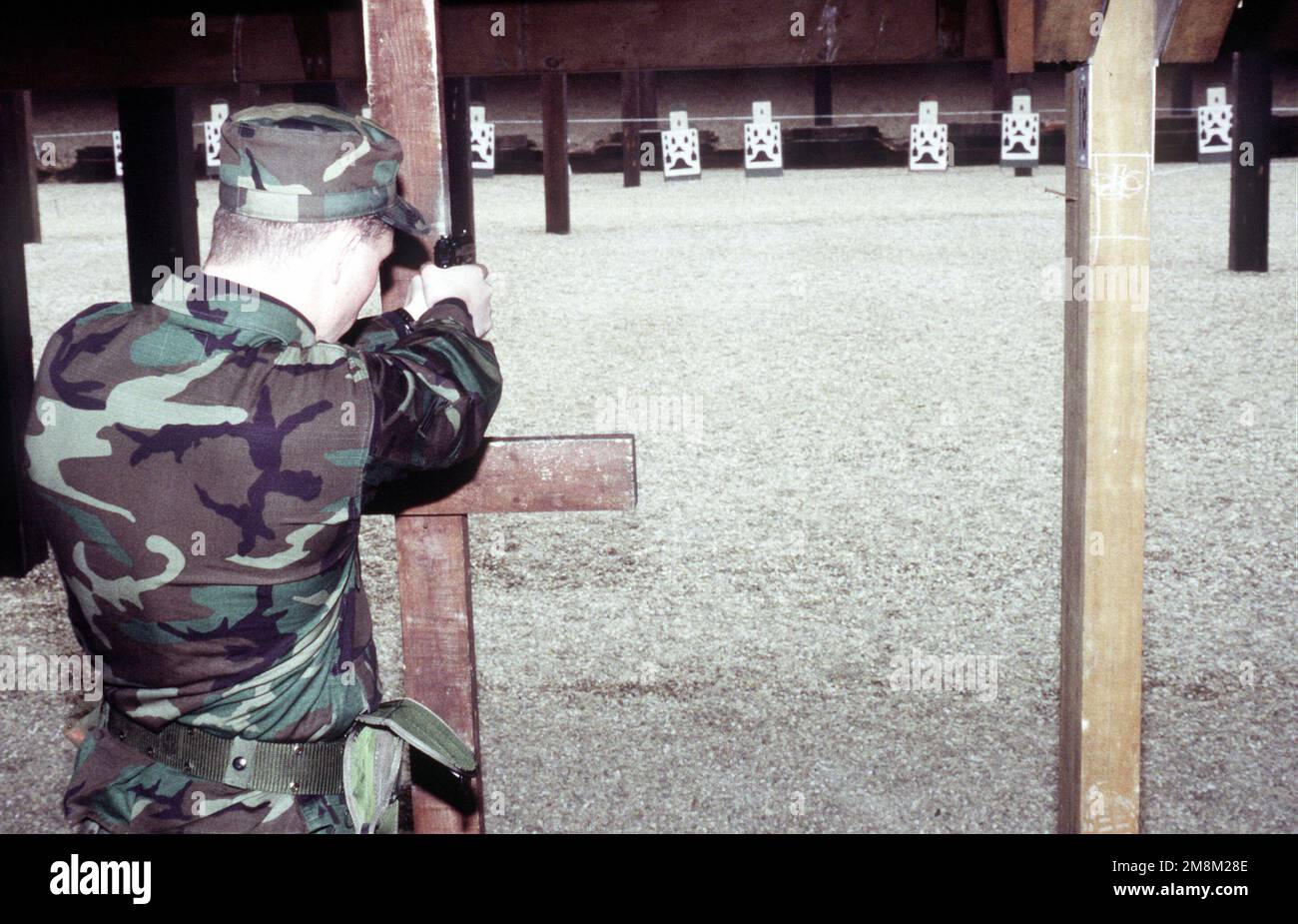 SRA Eric Ellis of the 48th Security Police Squadron, RAF Lakenheath, UK ...