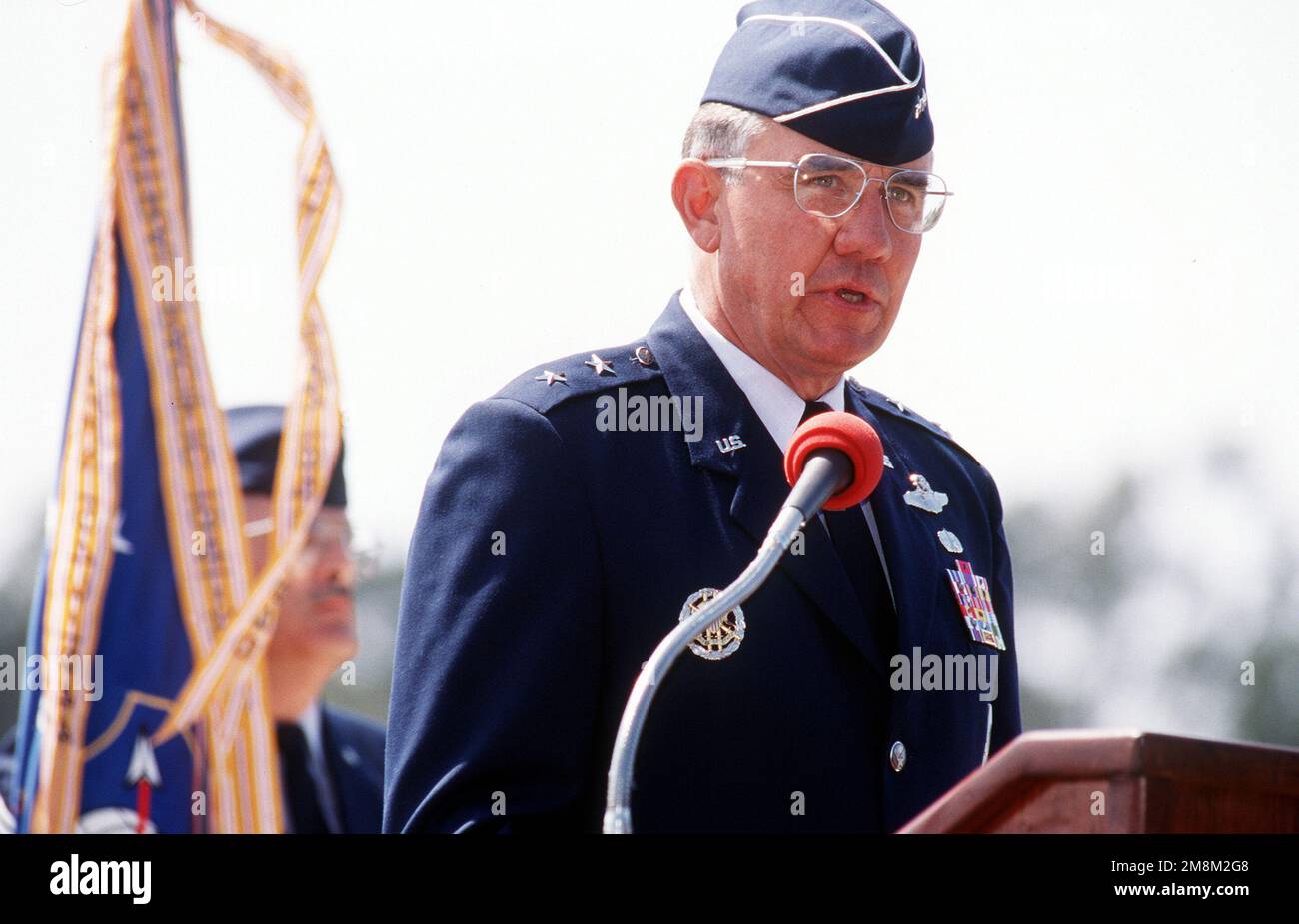 Major General David L. Vesely, Commander, 14th Air Force, Vandenberg ...