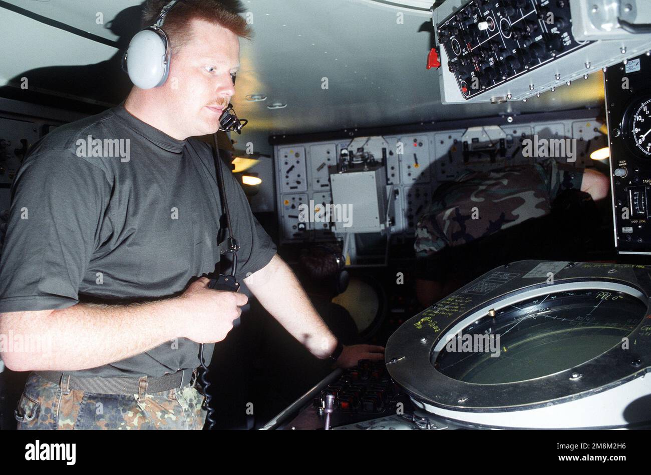 1ST LT. Ingo Suhr, Technical Control Officer fromthe 88th Element of ...