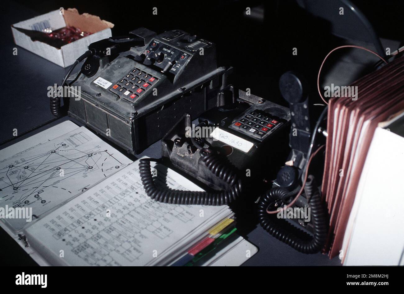 Tactical phone system used by the 16th Signal Battalion, Fort Hood ...