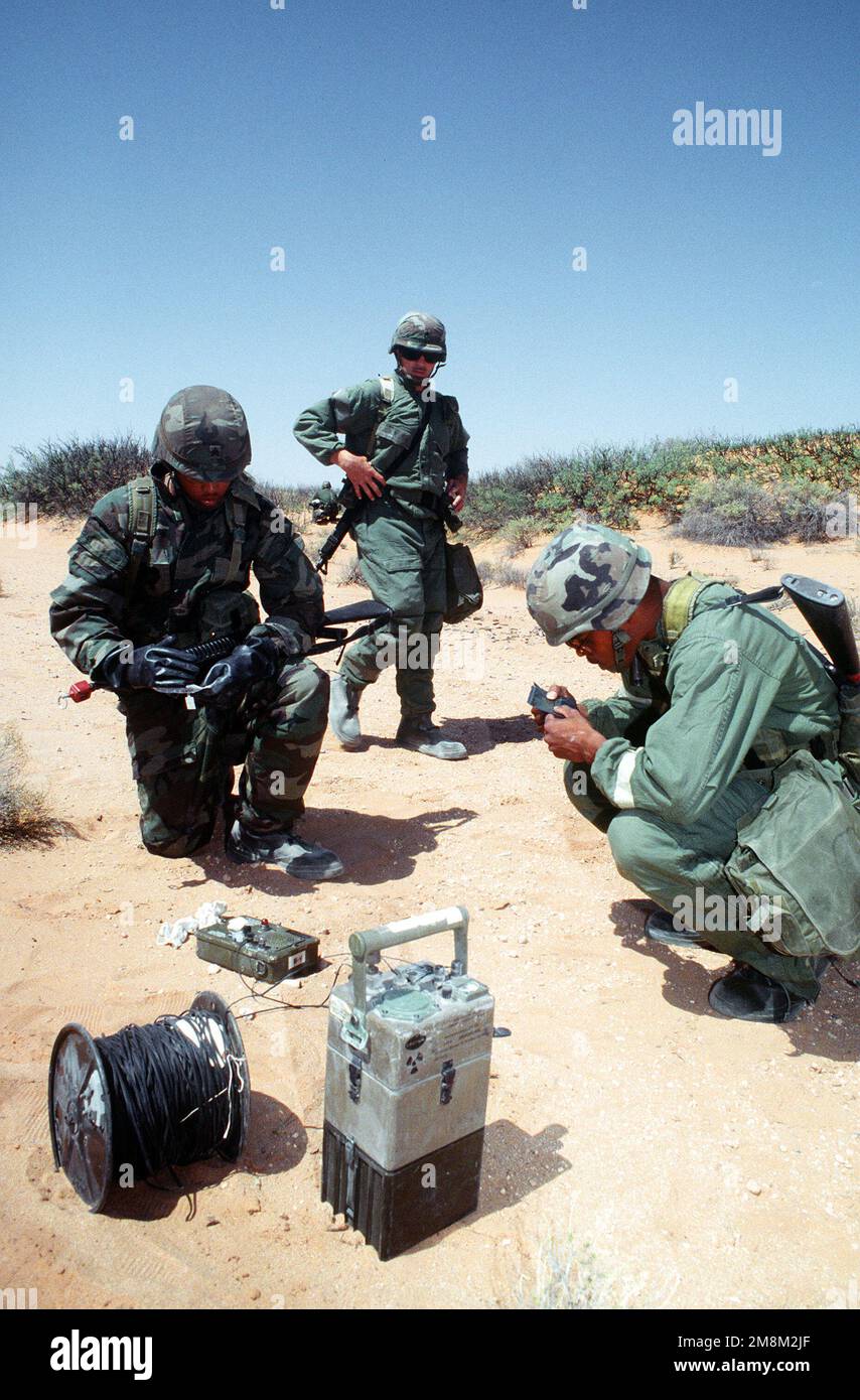 STAFF SGT. Kevin Buckalew, chemical warfare instructor for Headquarter ...