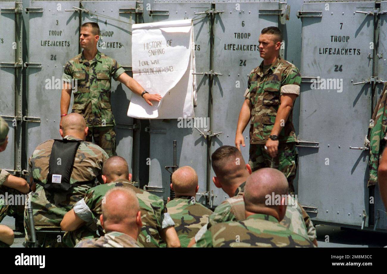 CPL. Dale Kinney (hometown Arab, AL) and Lance CPL. Harrison Gardner ...