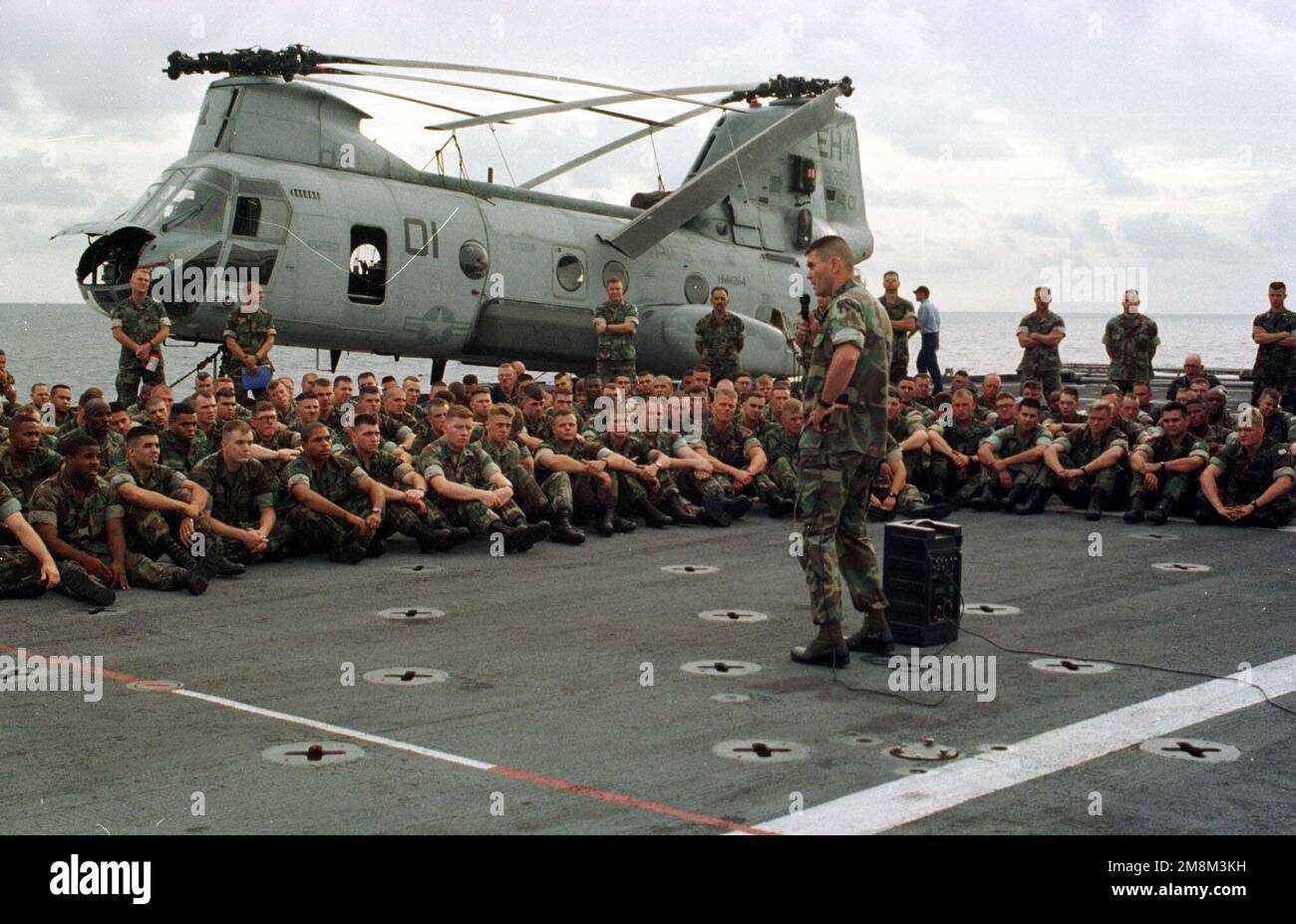 COL. Tony Corwin, Commanding Officer of the Special Purpose Marine Air ...