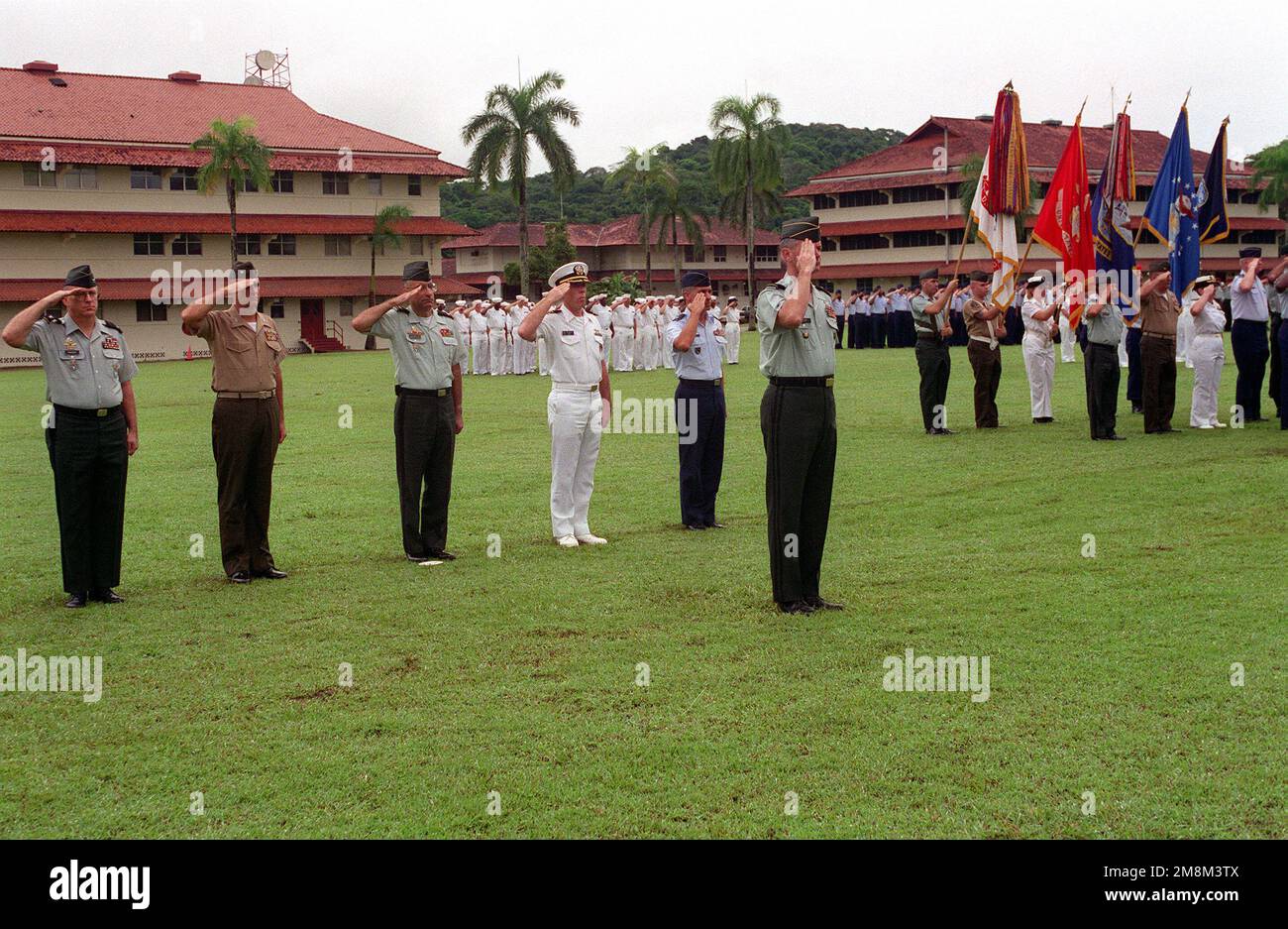Element leaders: (left to right) COL. Knudsen, COL. Holihan, COL ...