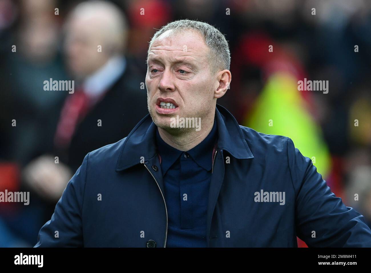 Steve Cooper Manager of Nottingham Forest during the Premier League ...