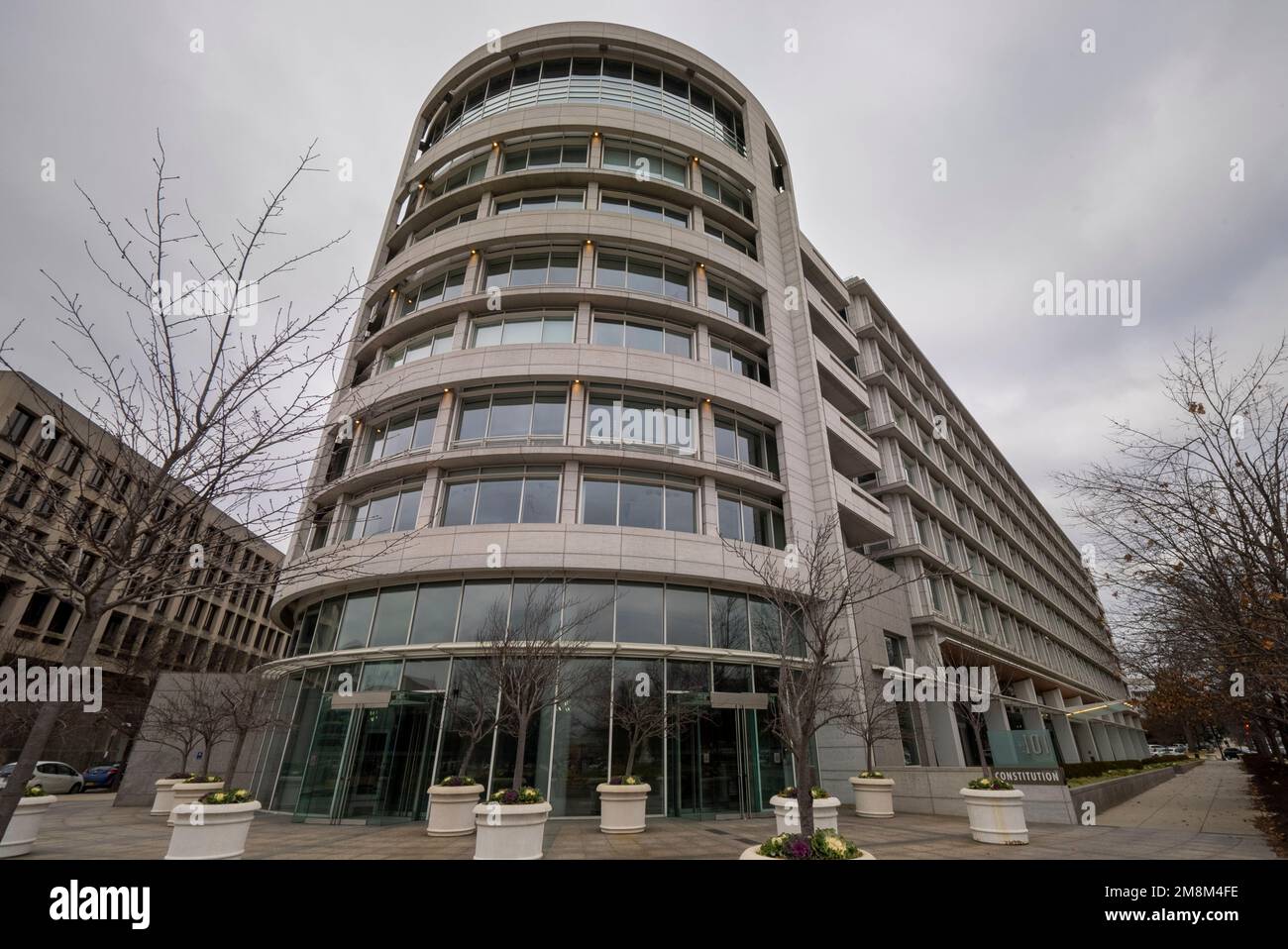 A view of 101 Constitution Ave. NW is seen where President Biden’s ...