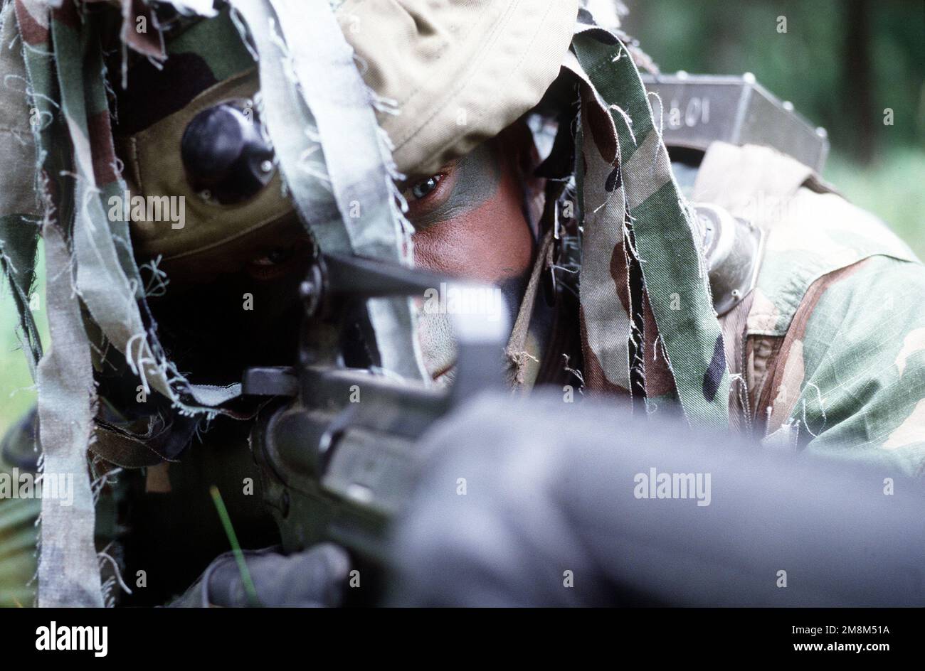 At the Volk Field Combat Readiness Training Center, a member of the ...