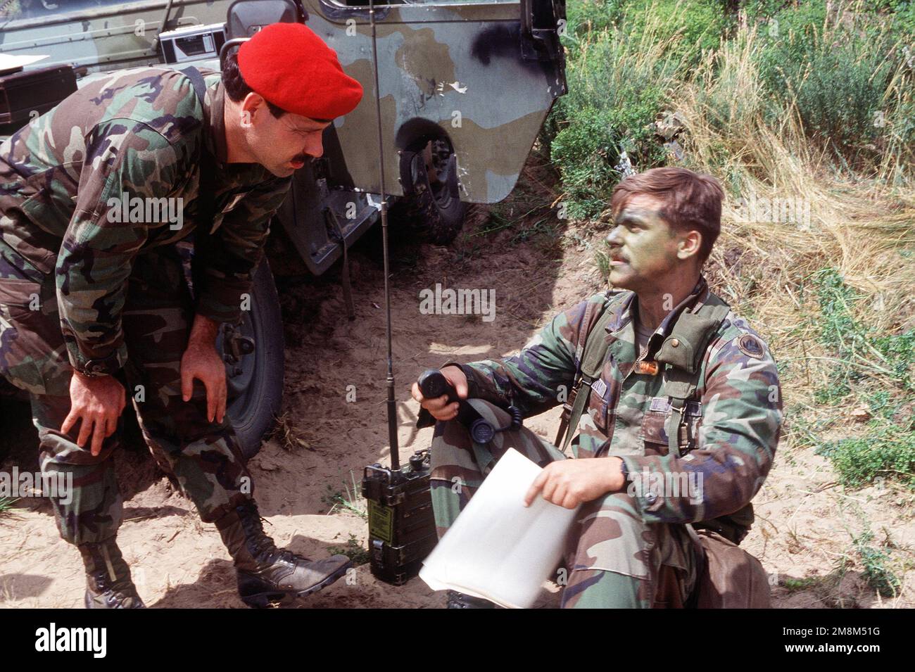 At the Volk Field Combat Readiness Training Center, an Air Force ...