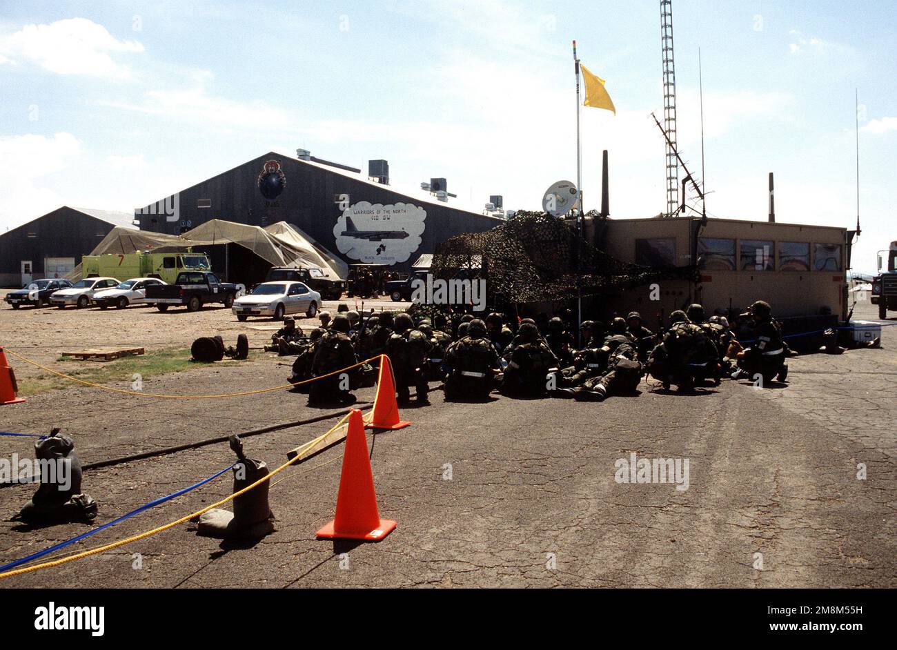 Personnel from the 621st Air Mobility Operations Group from McGuire AFB ...