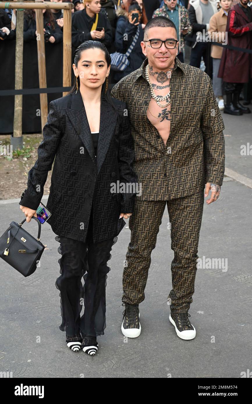 Milan, Italy. 14th Jan, 2023. Milan, Milan Fashion Week, fall winter ...