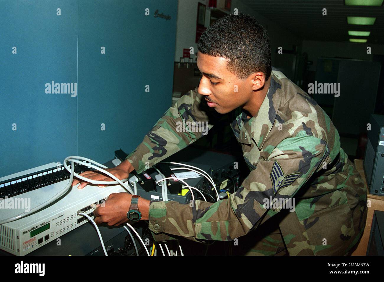 STAFF SGT. Cambridge, 18th Communications Squadron, Base Networking ...