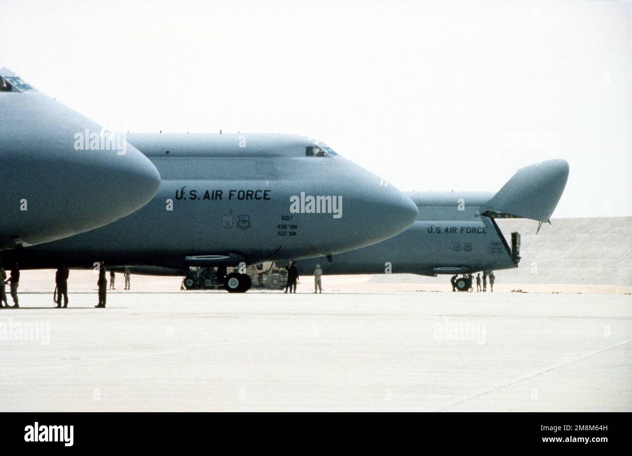 C-5B Galaxies from the 60th Air Mobility Wing, Travis Air Force Base ...
