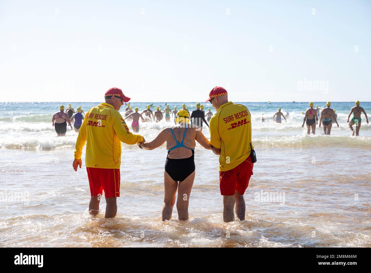 Bilgola Beach Sydney. Blackmores Billy Ocean swimming races at Bilgola ...