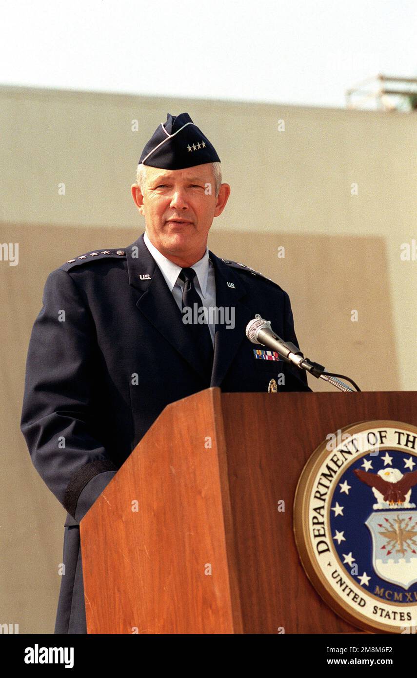 General Henry Viccellio, Commander Air Force Material Command ...