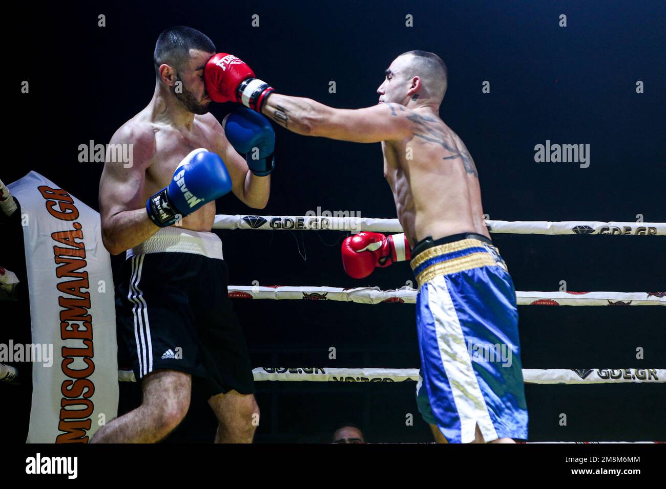 Boxing games in Athens, Greece Stock Photo - Alamy