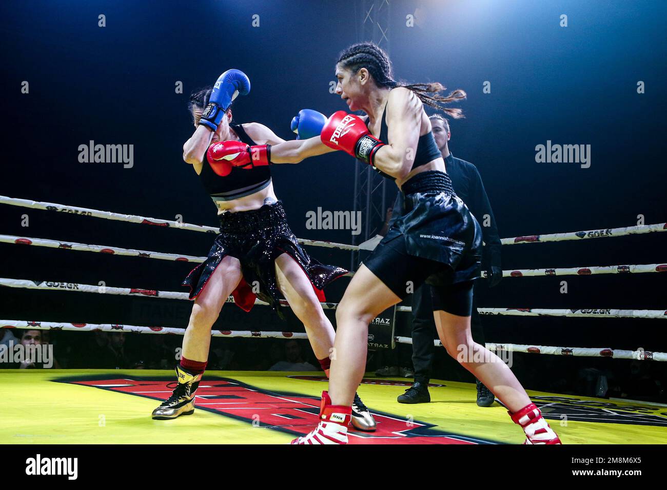 Boxing games in Athens, Greece Stock Photo - Alamy