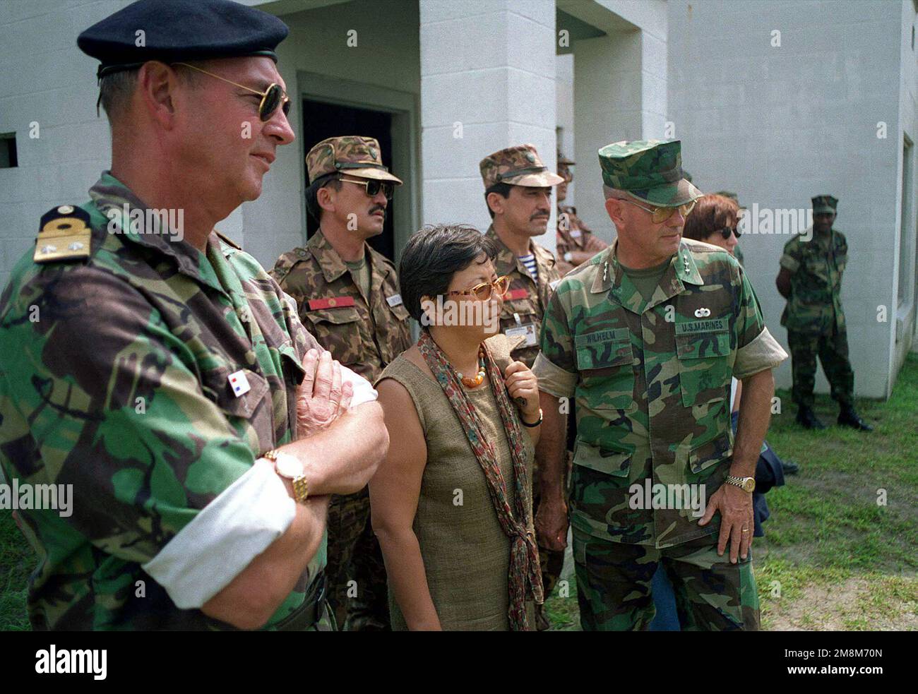 US Marine Corps Lieutenant General C.E. Wilhelm Commander, Marine ...