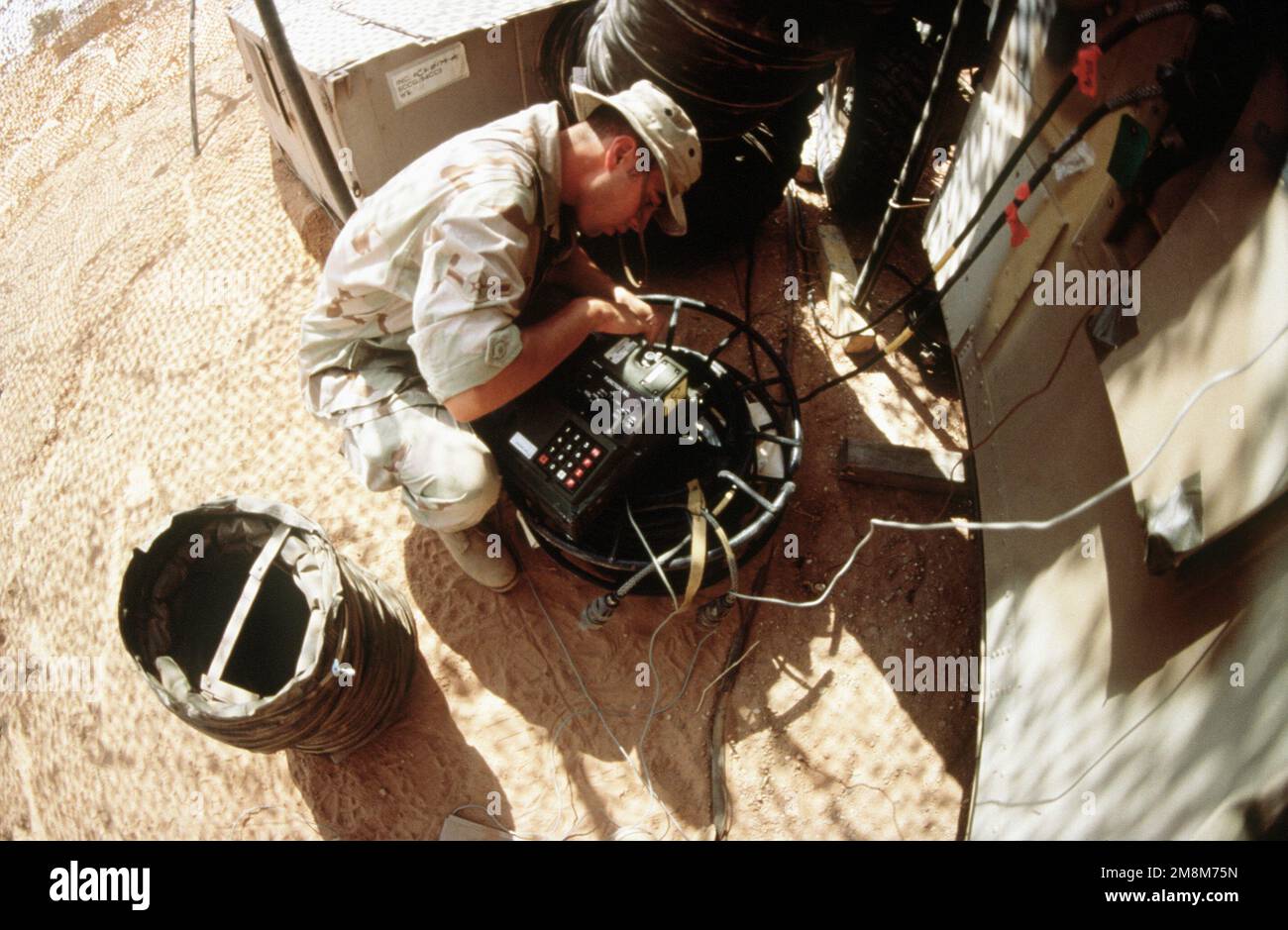 AIRMAN Jeremy S. Tichenor, a member of the 54th Combat Communications ...