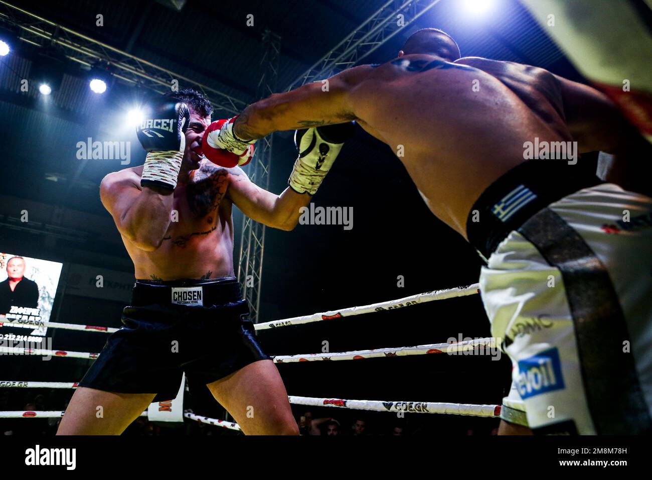 Boxing games in Athens, Greece Stock Photo - Alamy