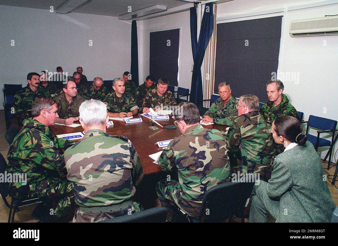 960911-F-2907C-005. [Complete] Scene Caption: General John M ...