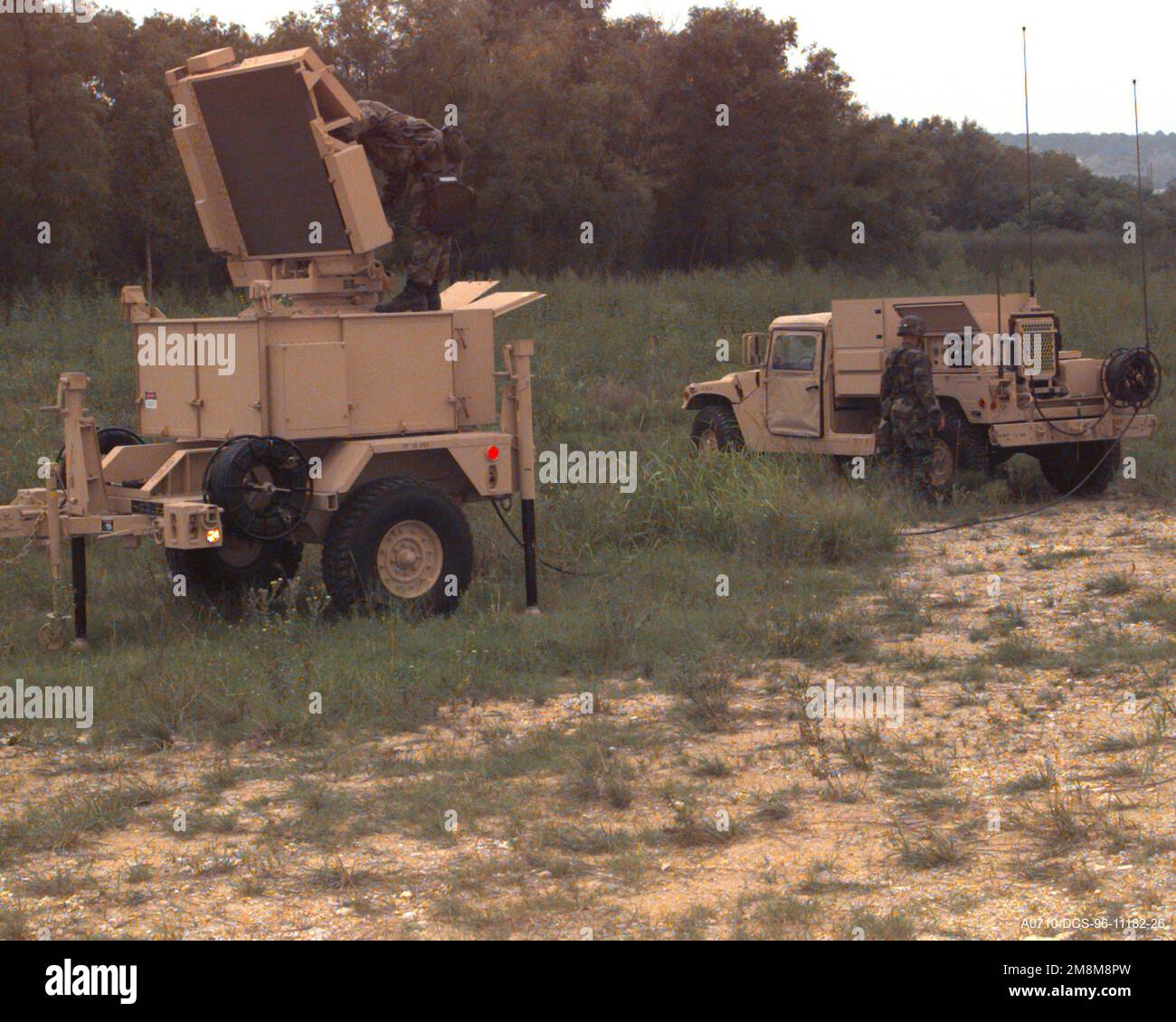 During a simulated tactical scenario, SPC Bryan A. Cook, HHB 1ST of the ...