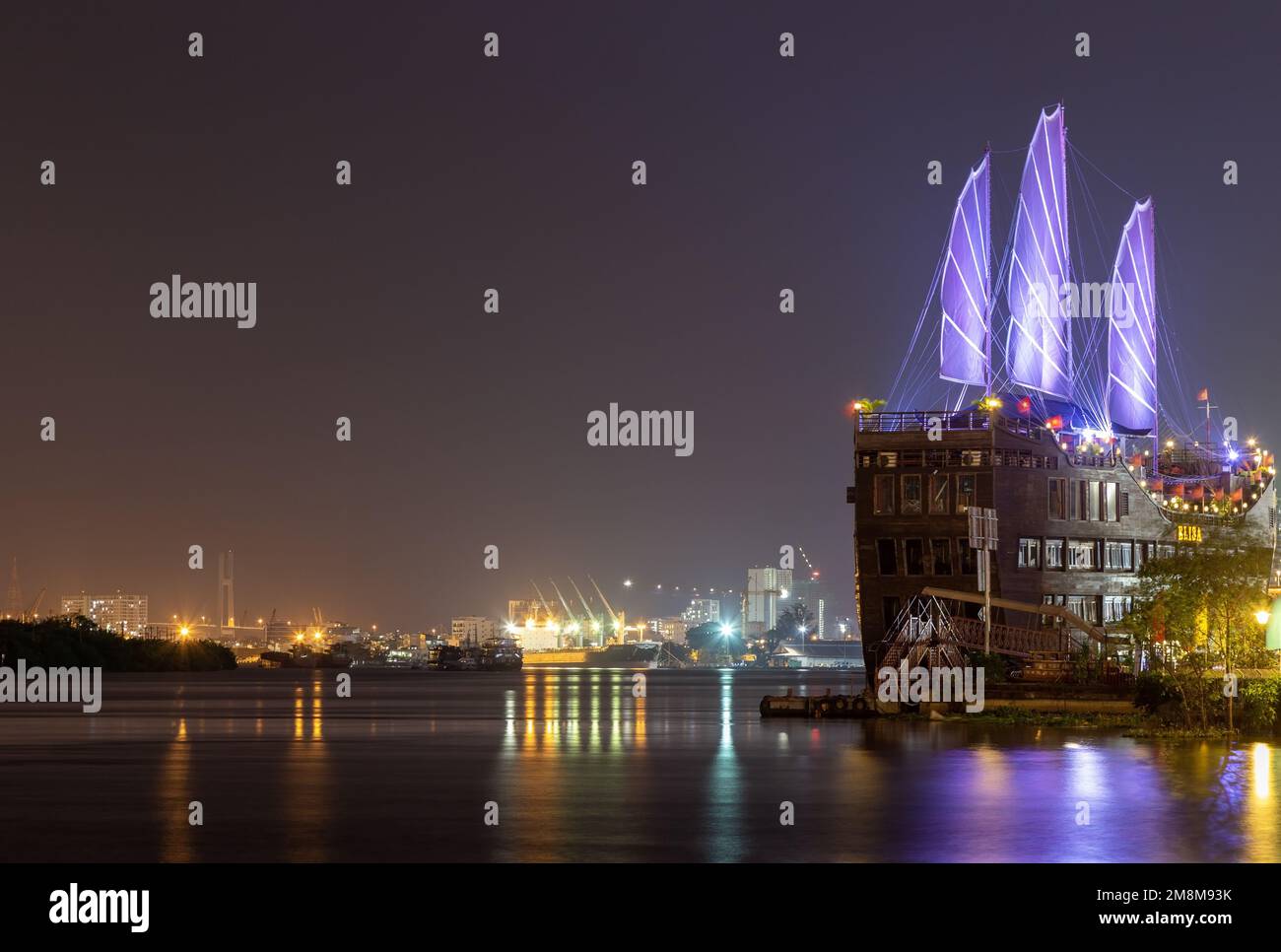 Elisa, a Famous Unique Floating Restaurant in Ho Chi Minh City formerly ...