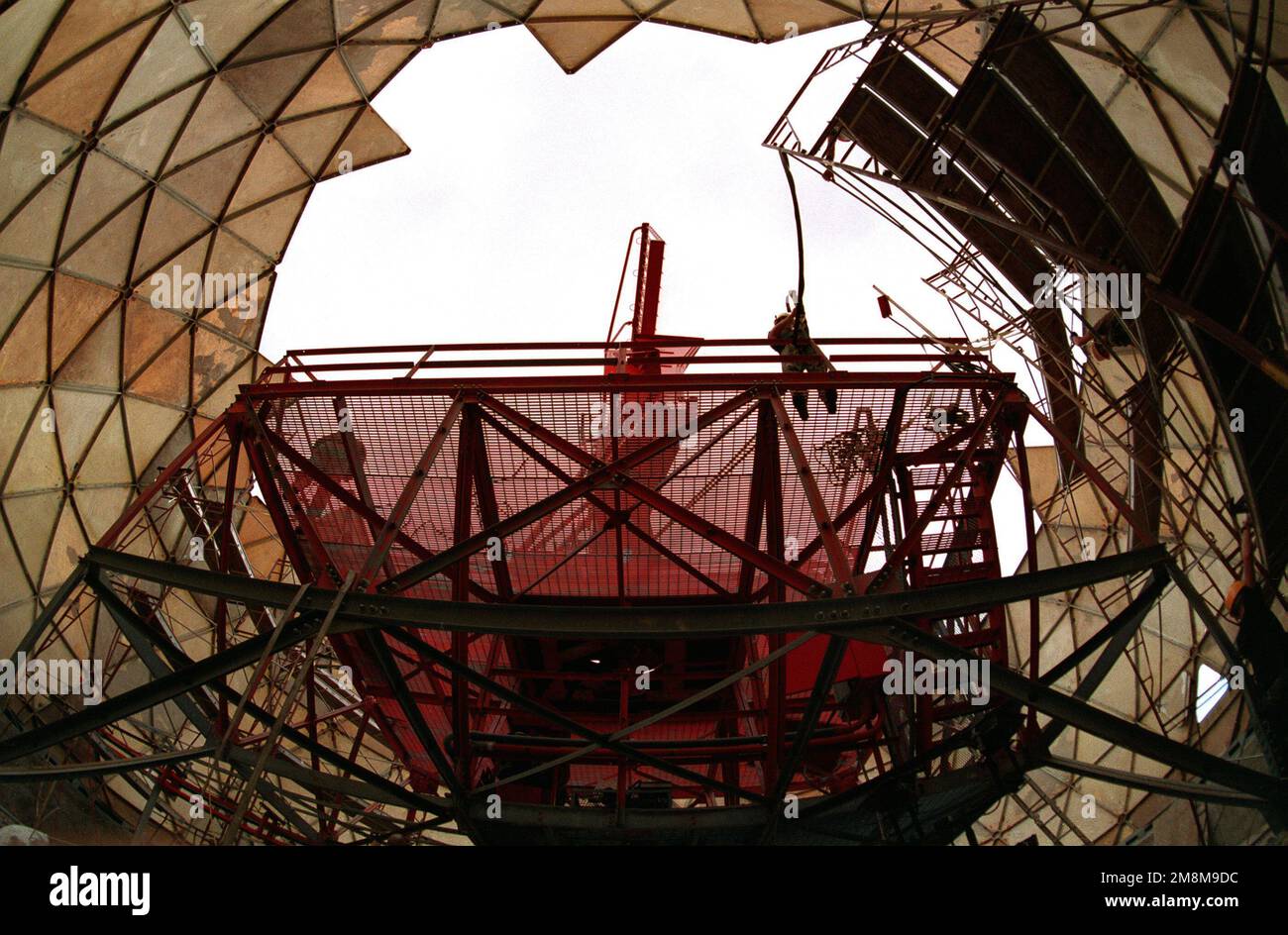 Members of the 205th Engineering Installation Group, ANGB, Oklahoma ...