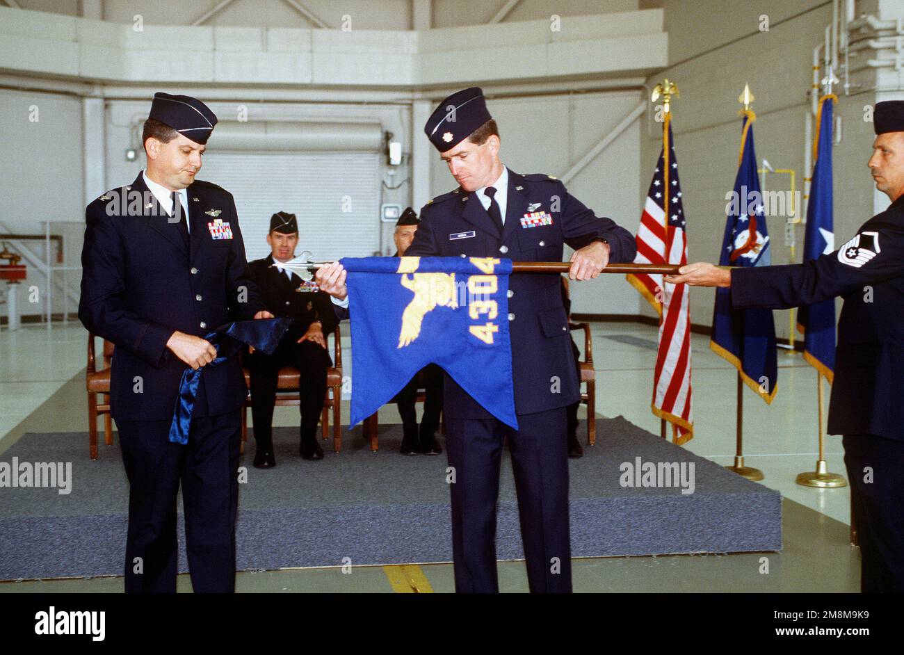 MAJ. Martin D. Bannon, Deputy Commander of the 43rd Operations Support ...