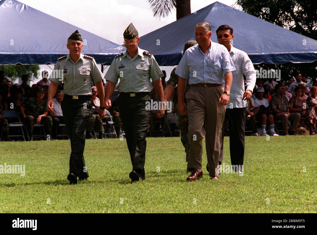 GEN. Wesley K. Clark, Commander in CHIEF US Southern Command, MAJ. GEN ...