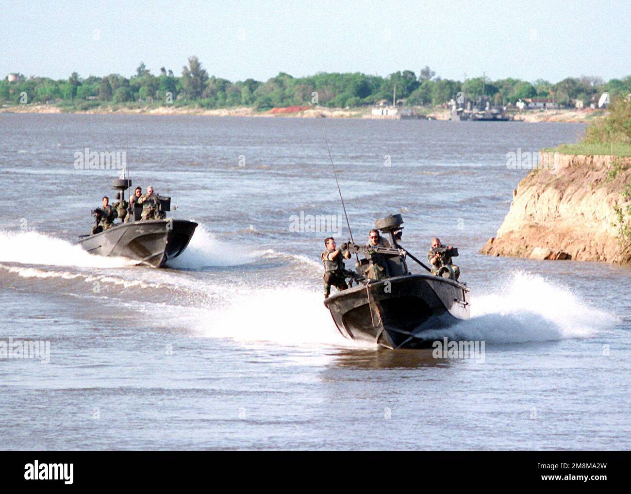 Two Patrol Boat Light (PBL)S from Special Boat Unit (SBU-26) Panama ...