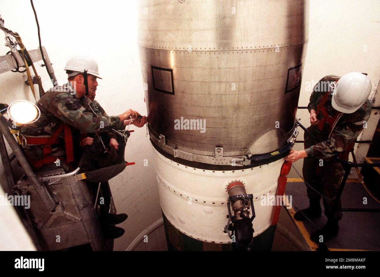 At Minuteman Missile Silo Alpha-7 STAFF Sgts. Jason Bruns, Monte Reeder ...