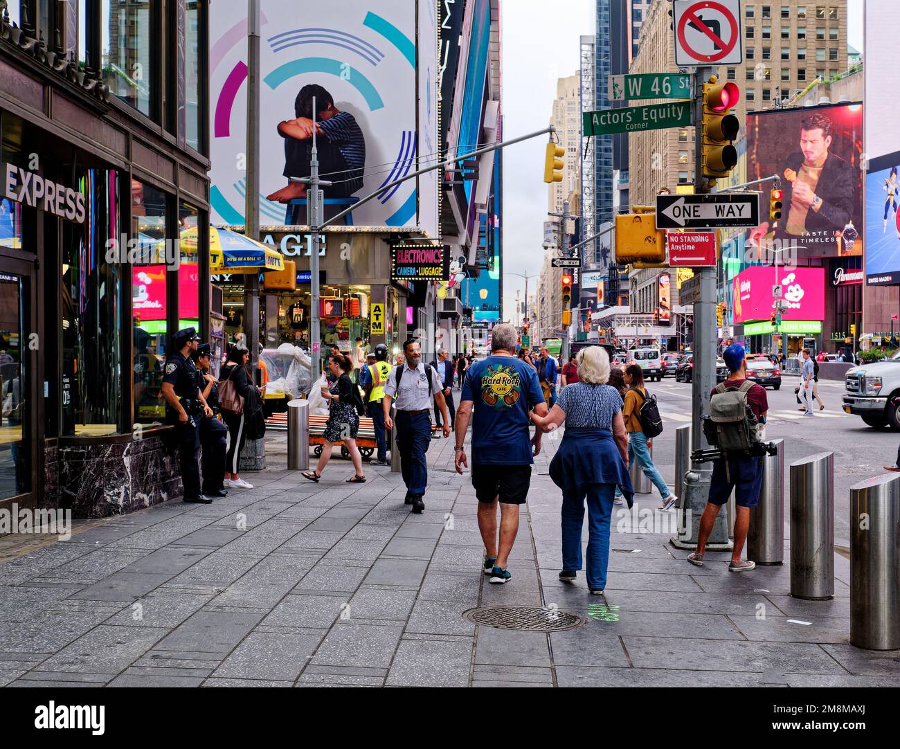 NEW YORK CITY - September 11, 2022: New York City is the most populous ...