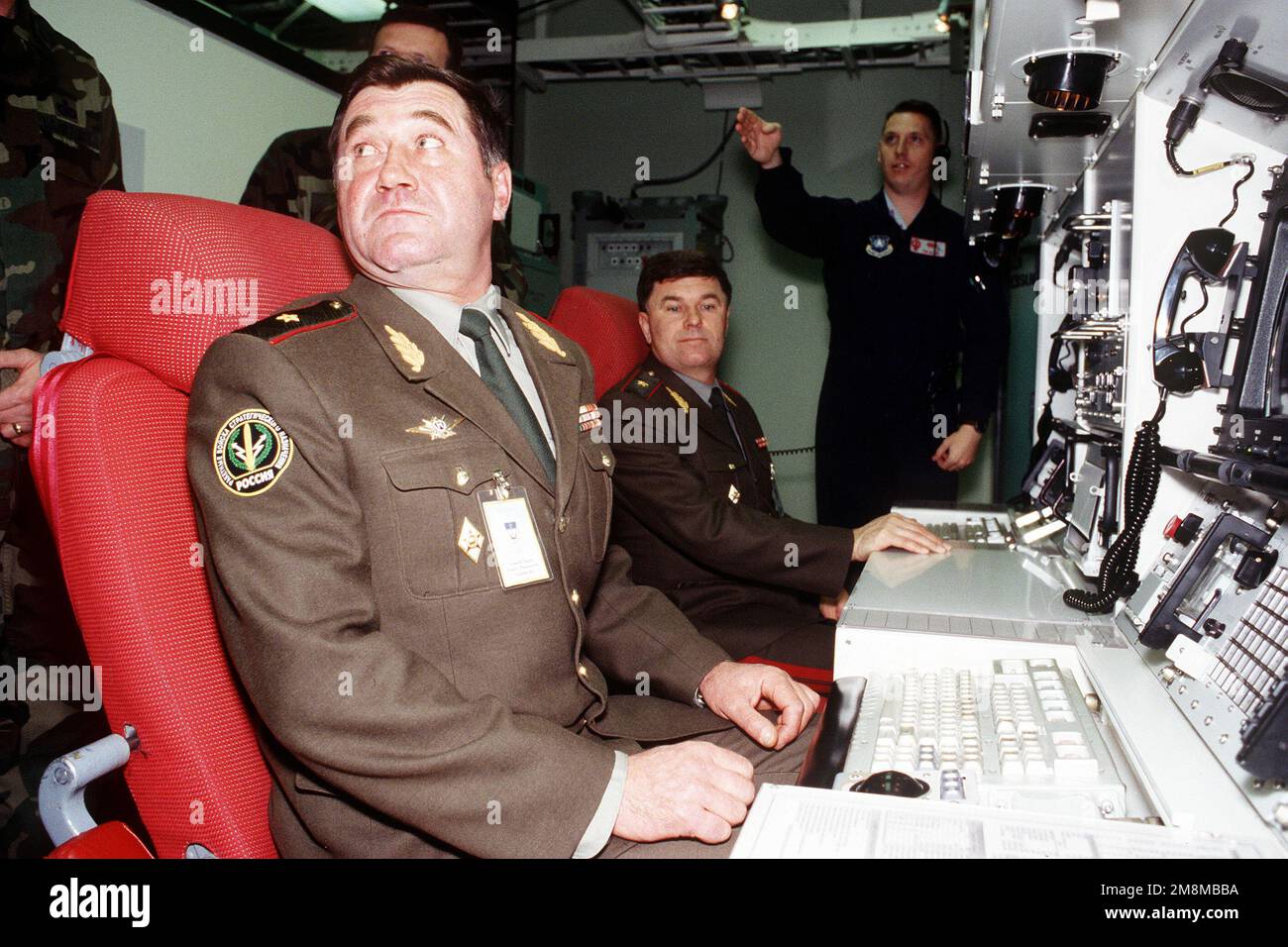 General Major Valeriy Pimenovich Yushchenko (Deputy CHIEF) and ...