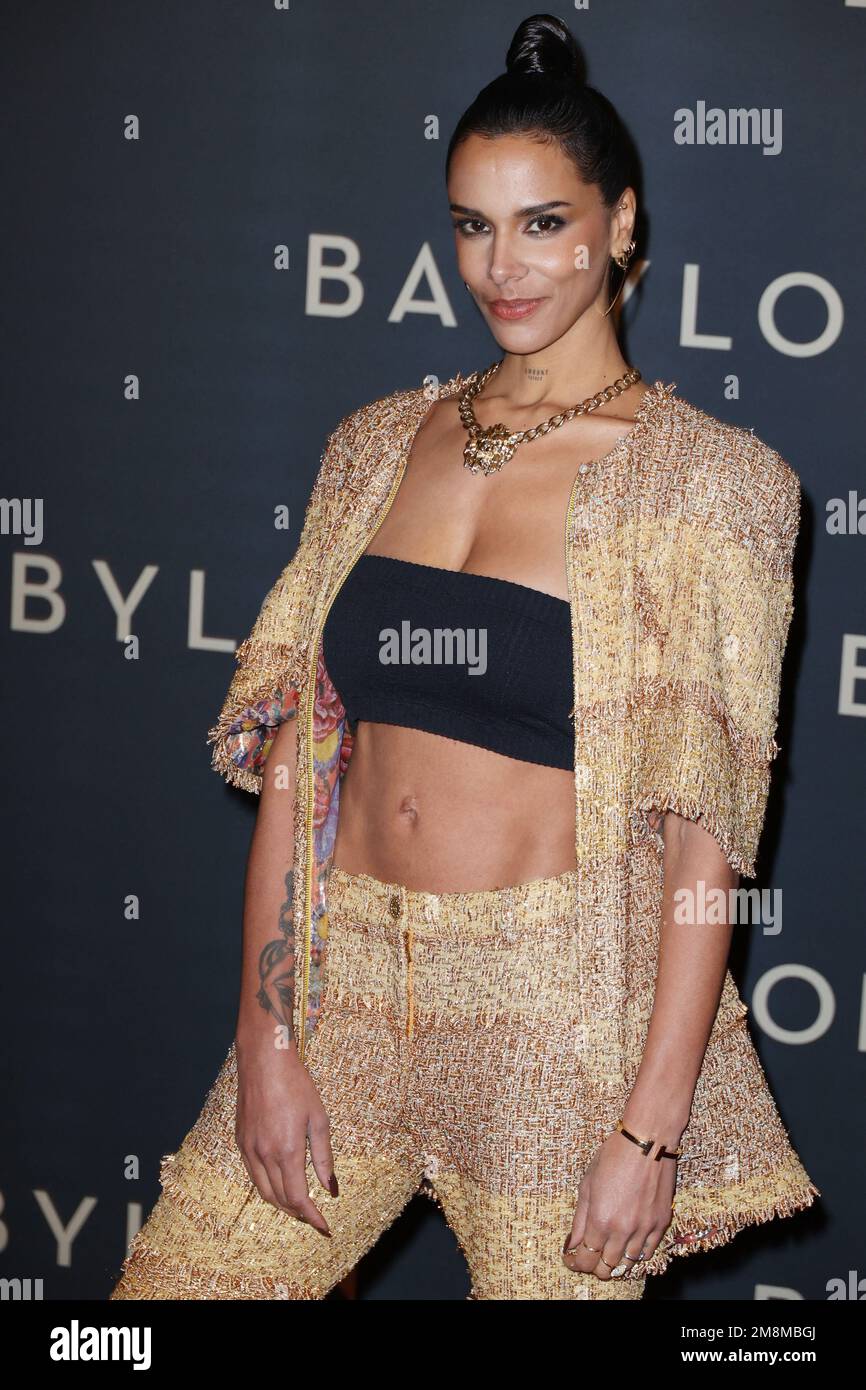 Paris, France. 14th Jan, 2023. Shym attends Babylon Premiere held at Grand Rex on January 14 ...
