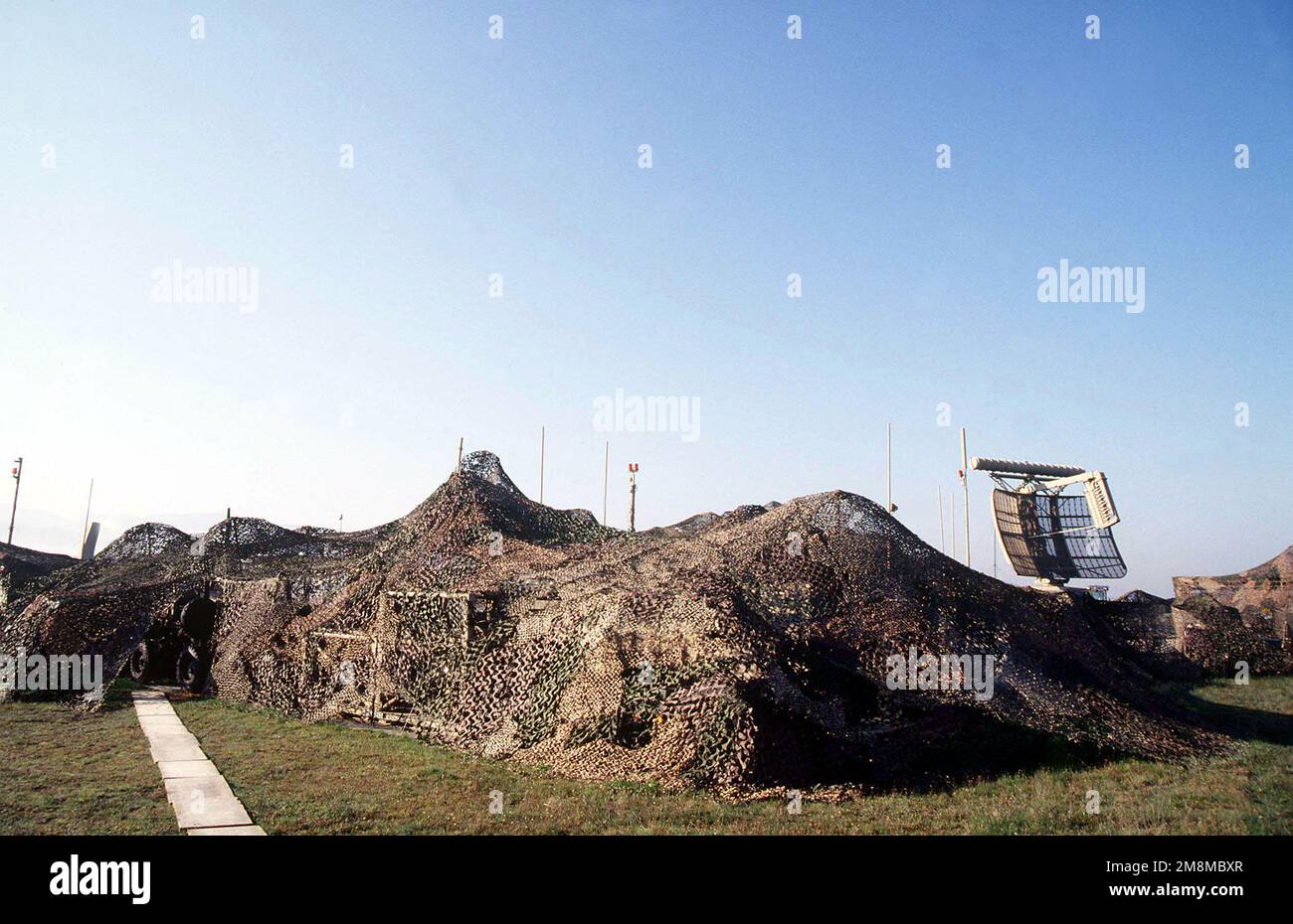 The Radar Approach Control Center (RACC) located at Tuzla Air Base ...