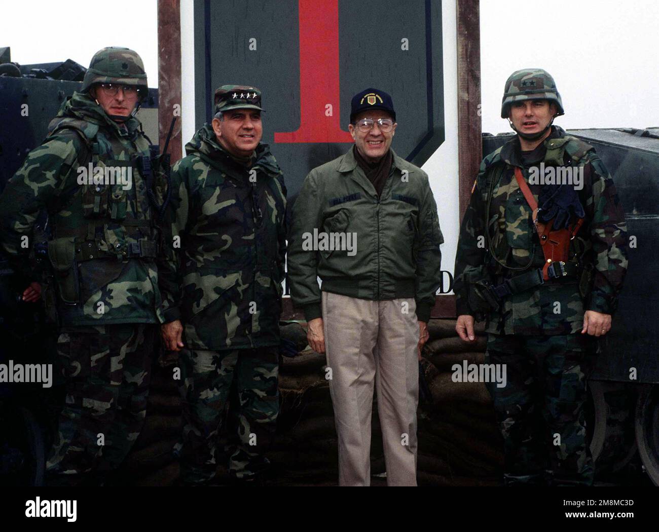 US Army Lieutenant Colonel (LTC) Robert Swan, Commander Camp Olden ...