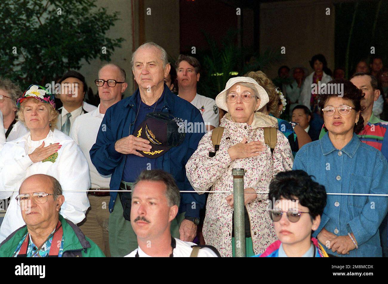 Survivors of the attack on Pearl Harbor, Mr. William R. Roberts and Mrs ...
