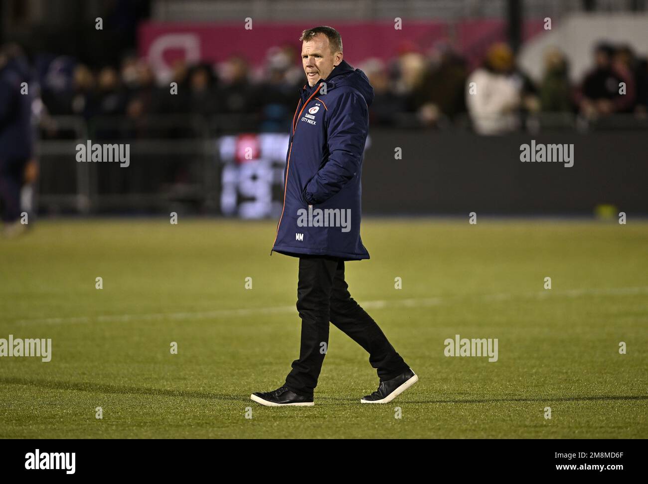 Barnet, United Kingdom. 14th Jan, 2023. EPCR Challenge Cup. Saracens V ...