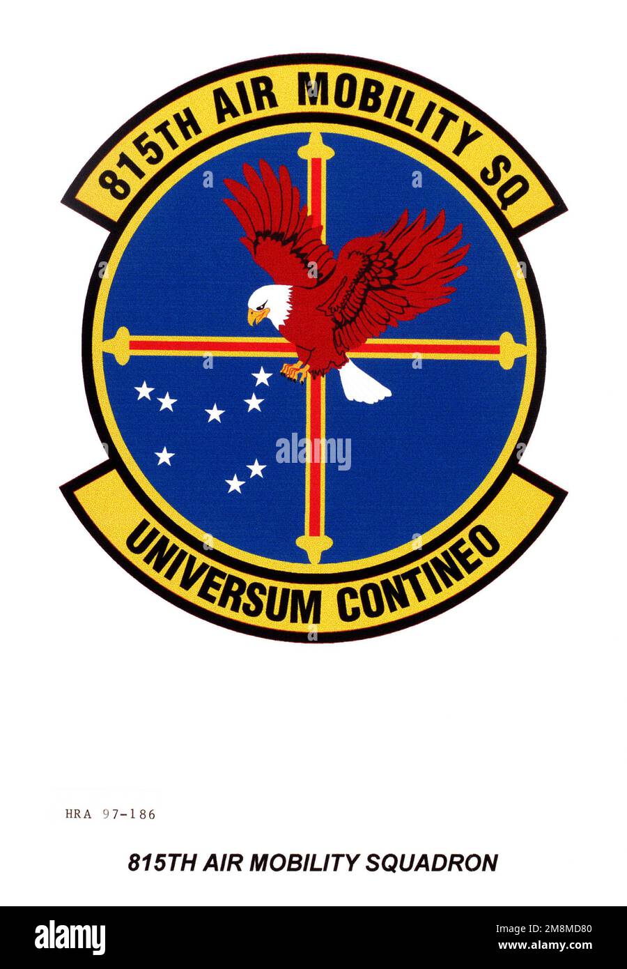 Air Force Organizational Emblem: 815th Air Mobility Squadron, Air ...