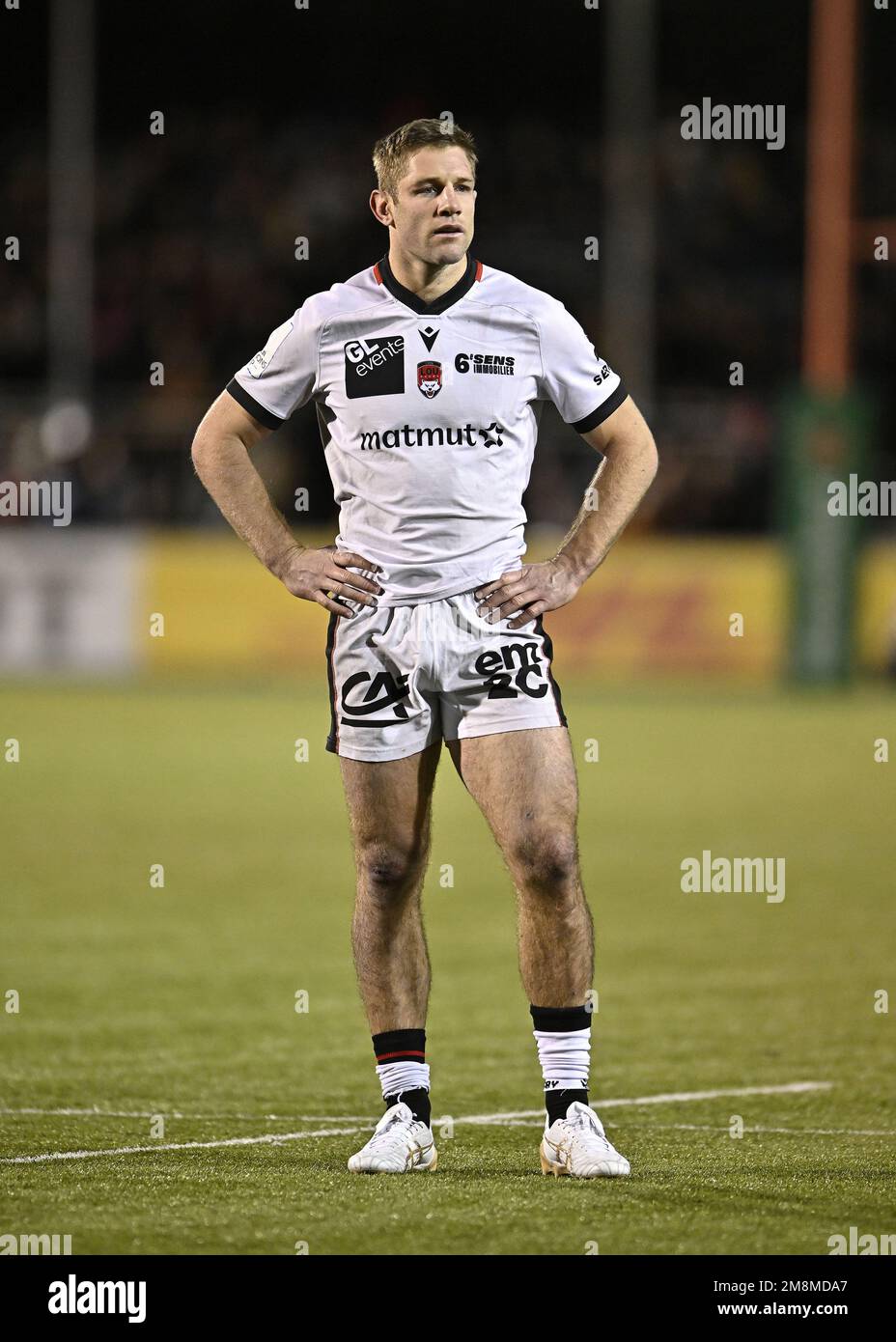 Barnet, United Kingdom. 14th Jan, 2023. EPCR Challenge Cup. Saracens V ...