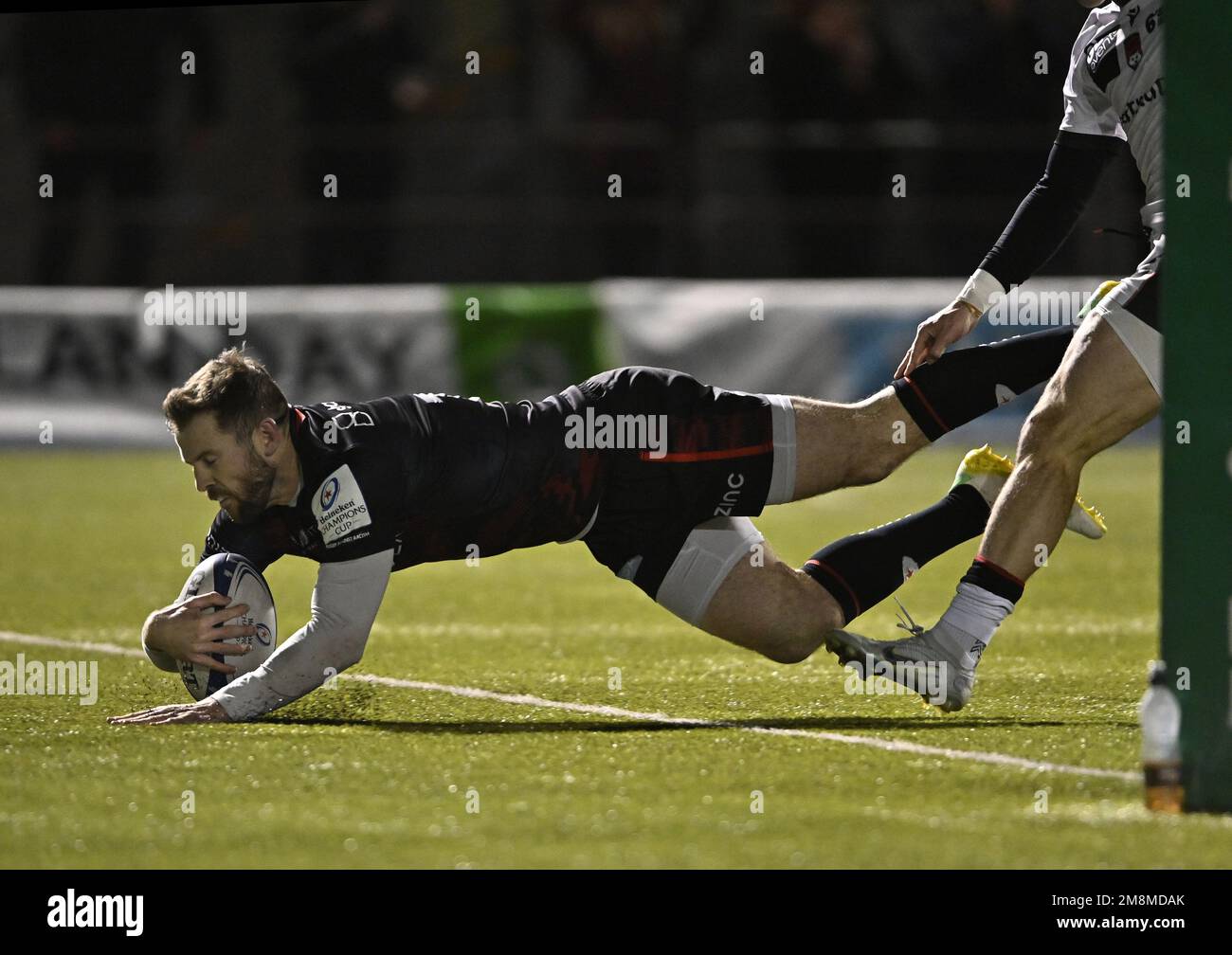 Barnet, United Kingdom. 14th Jan, 2023. EPCR Challenge Cup. Saracens V ...