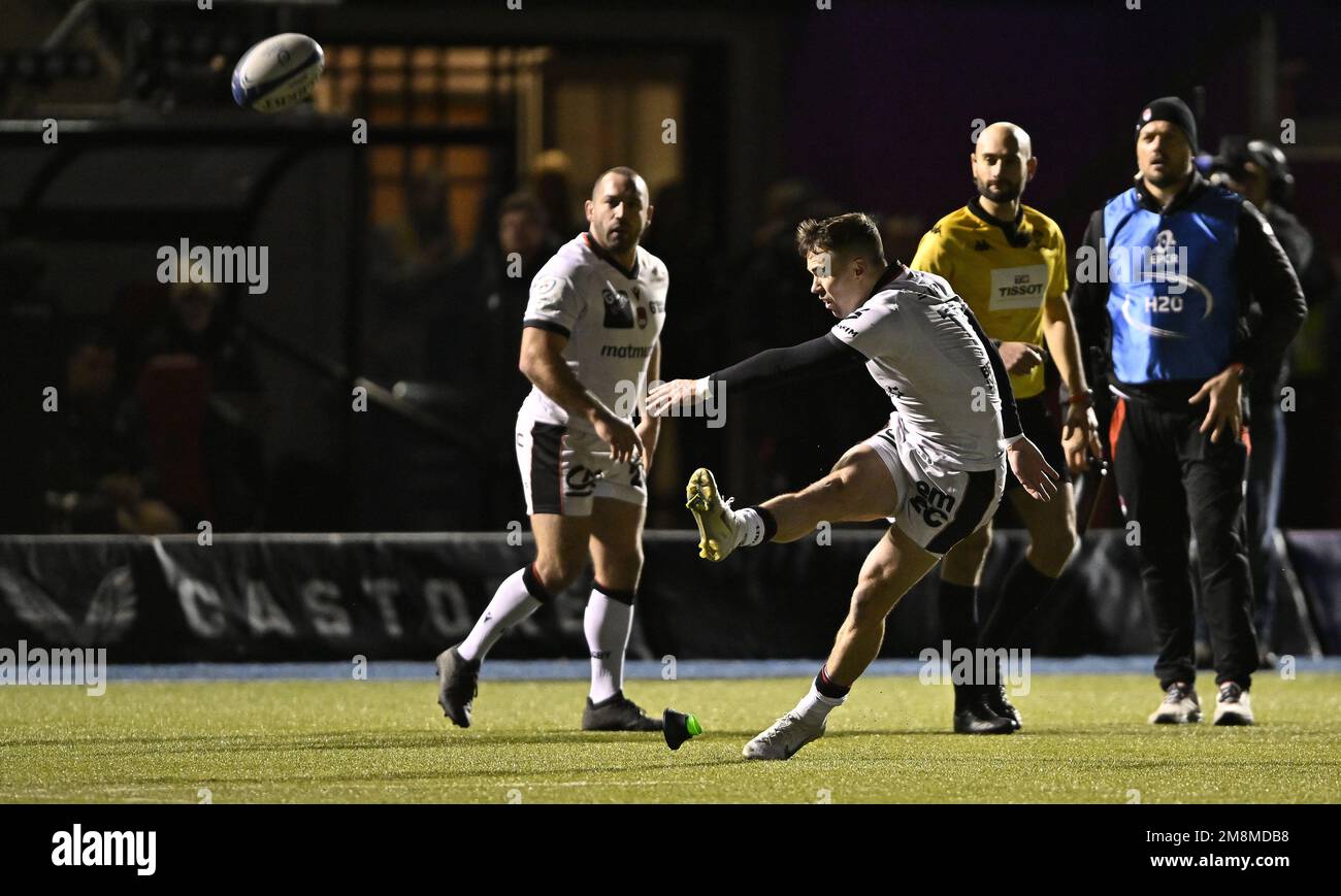 Barnet, United Kingdom. 14th Jan, 2023. EPCR Challenge Cup. Saracens V ...