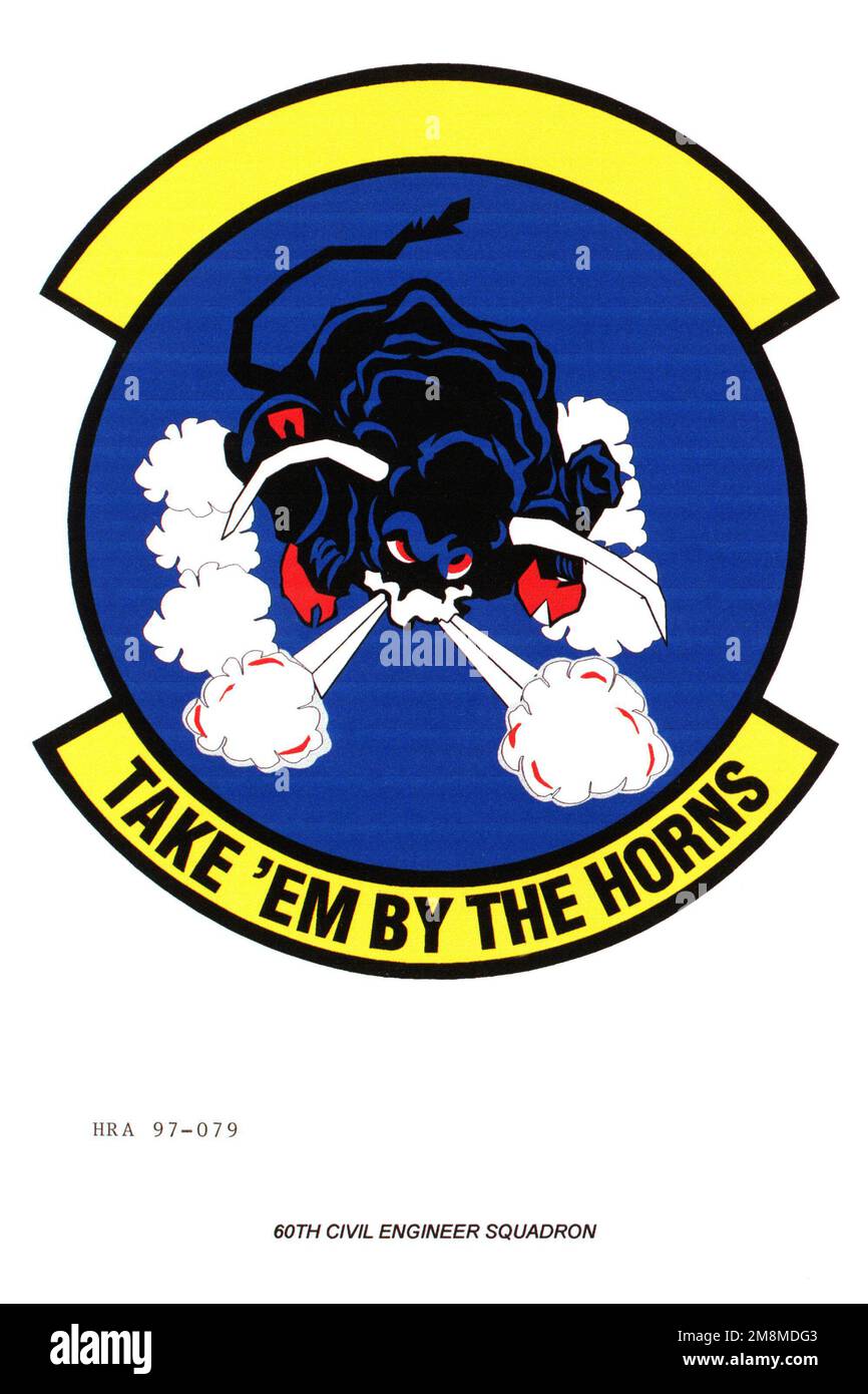 Air Force Organizational Emblem: 60th Civil Engineer Squadron, Air ...