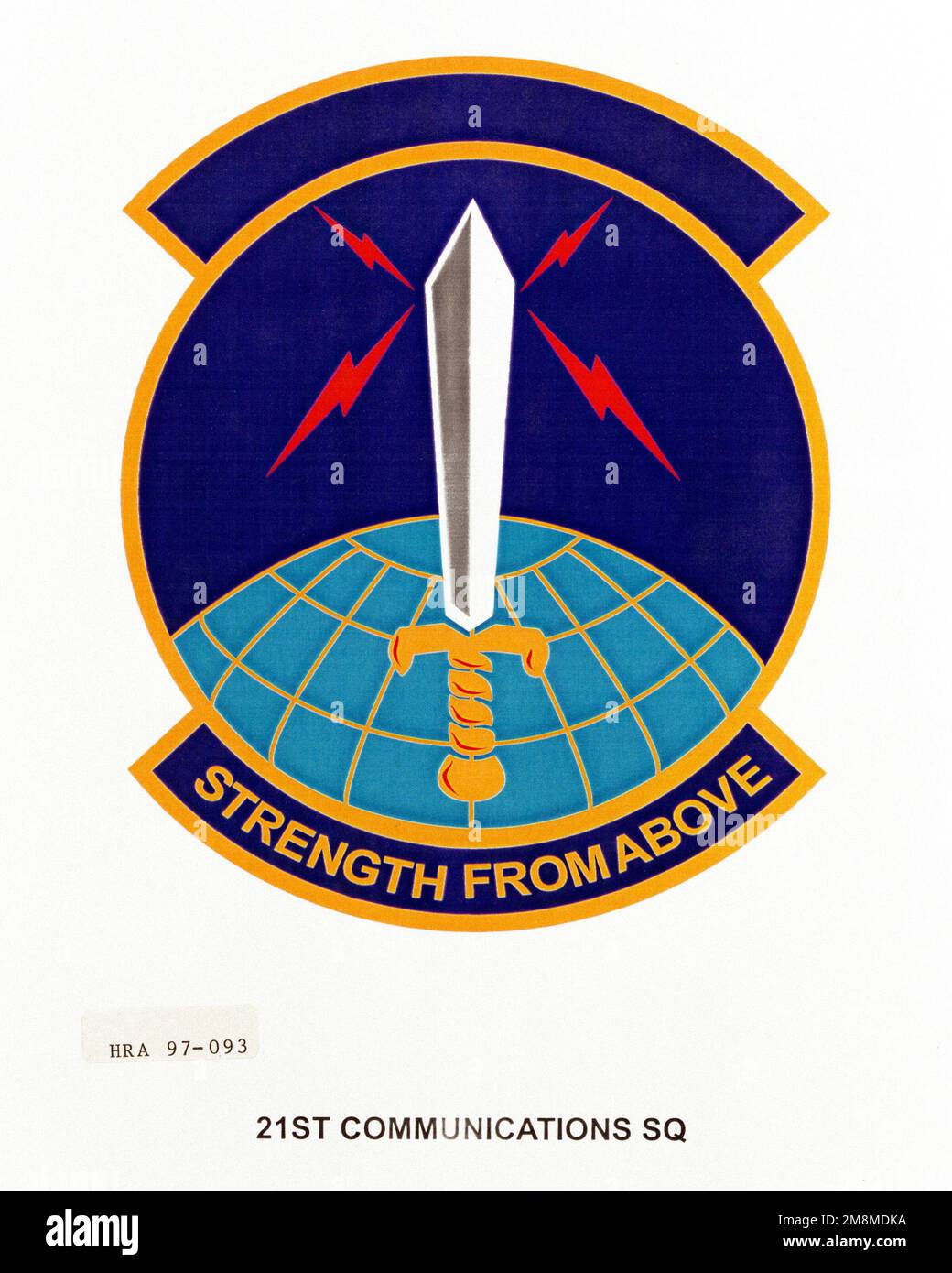 Air Force Organizational Emblem: 21st Communications Squadron, Air ...