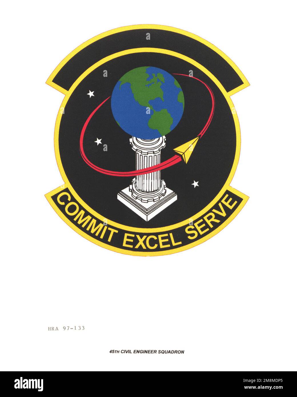 Air Force Organizational Emblem: 45th Civil Engineer Squadron, Air ...