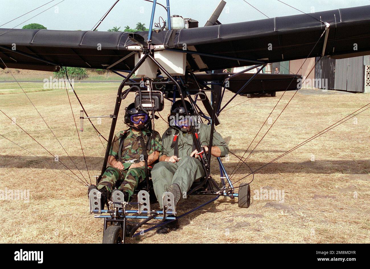 Major General Duran of the Ecuadorian Army goes for a cruise aboard a ...